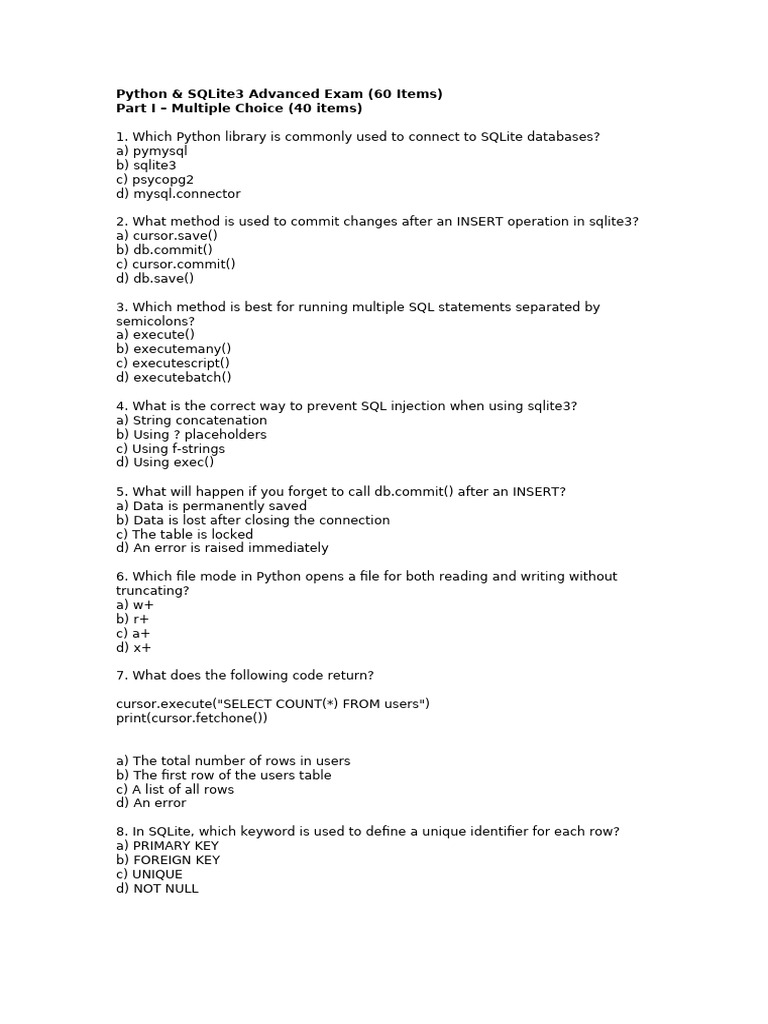 Python Midterm Exam Reviewer | PDF | Information Retrieval | Data