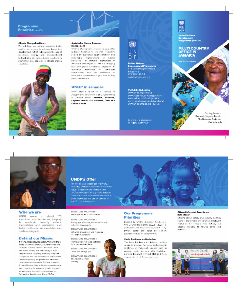 UNDP Brochure Print REVISED File | PDF
