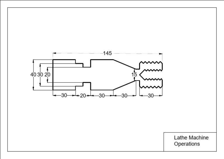 MTM Lathe Operations | PDF