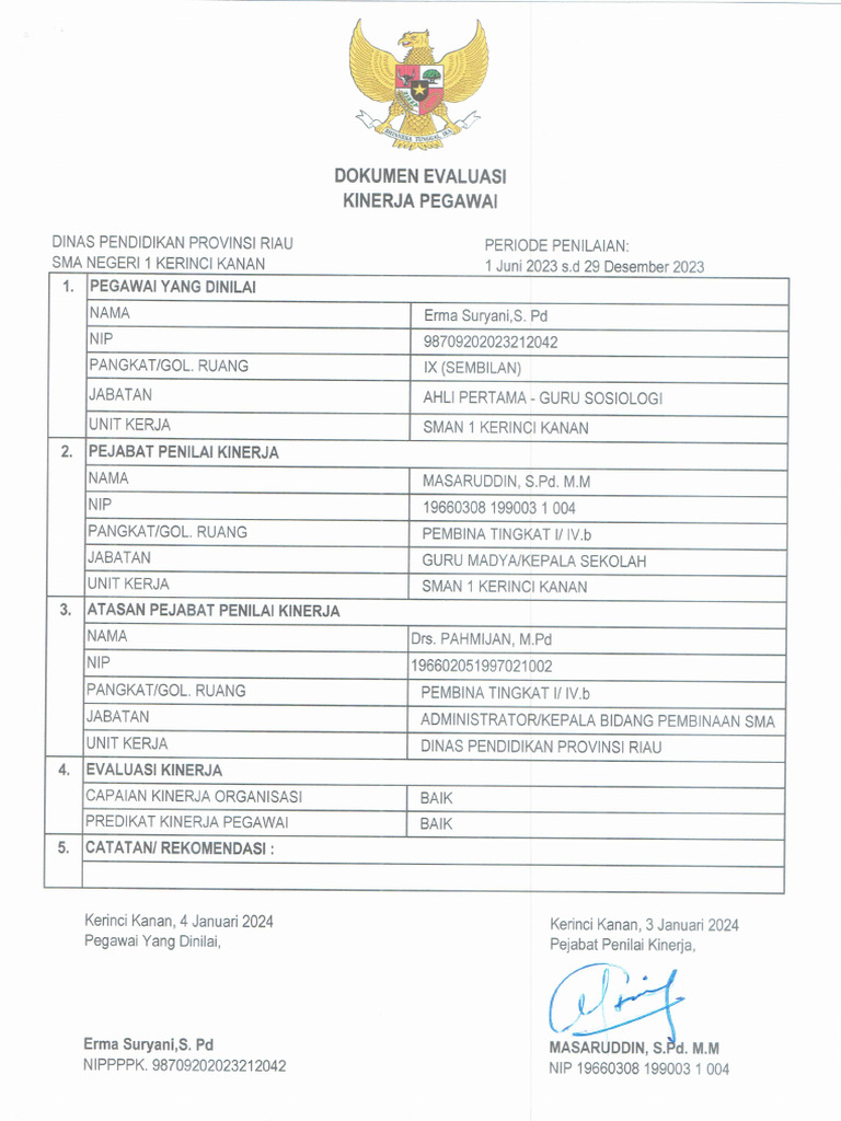 SKP ERma Suryani 2023 | PDF