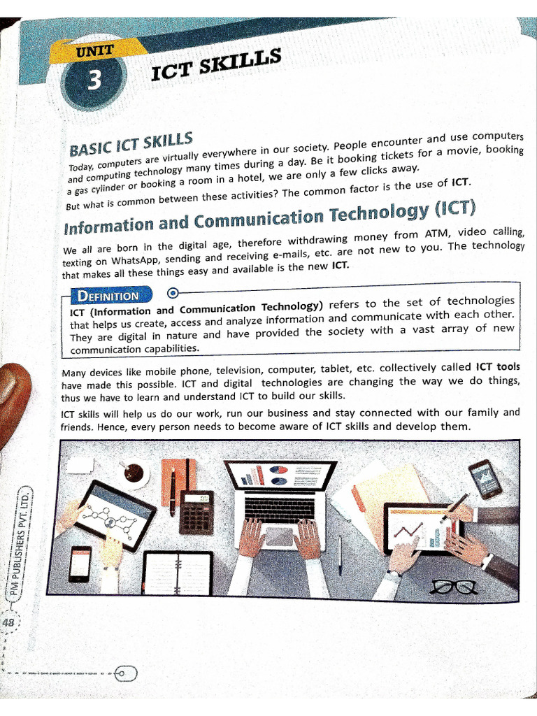 ICT Skill Chapter AI | PDF