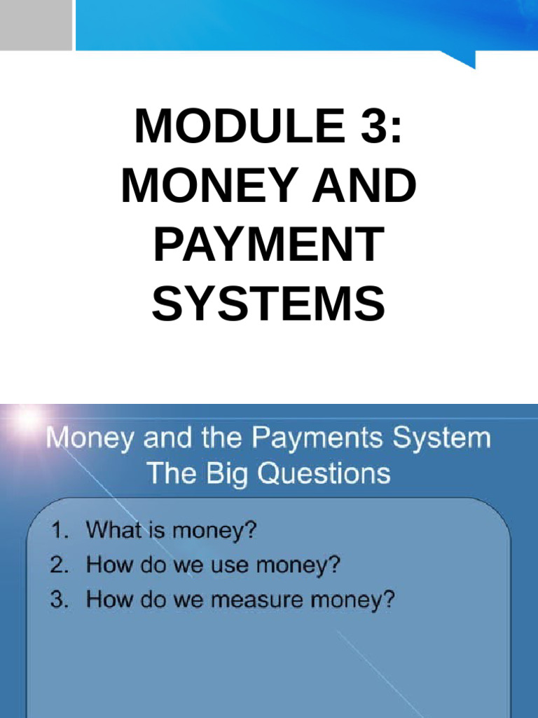 Module 3 Payment System | PDF