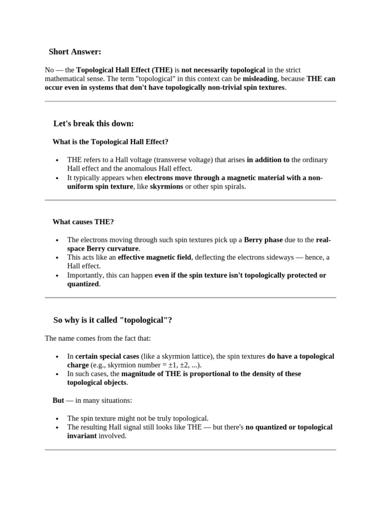 The Cccur in Non Trival Spin | PDF
