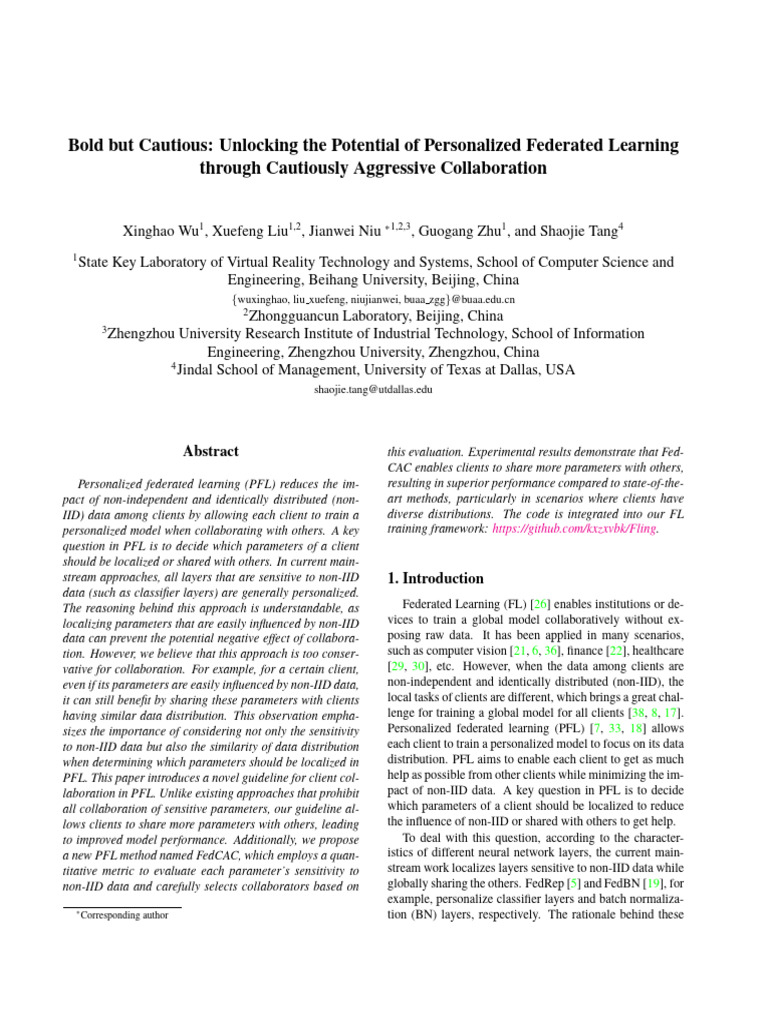 Bold But Cautious - Unlocking The Potential of Personalized Federated ...