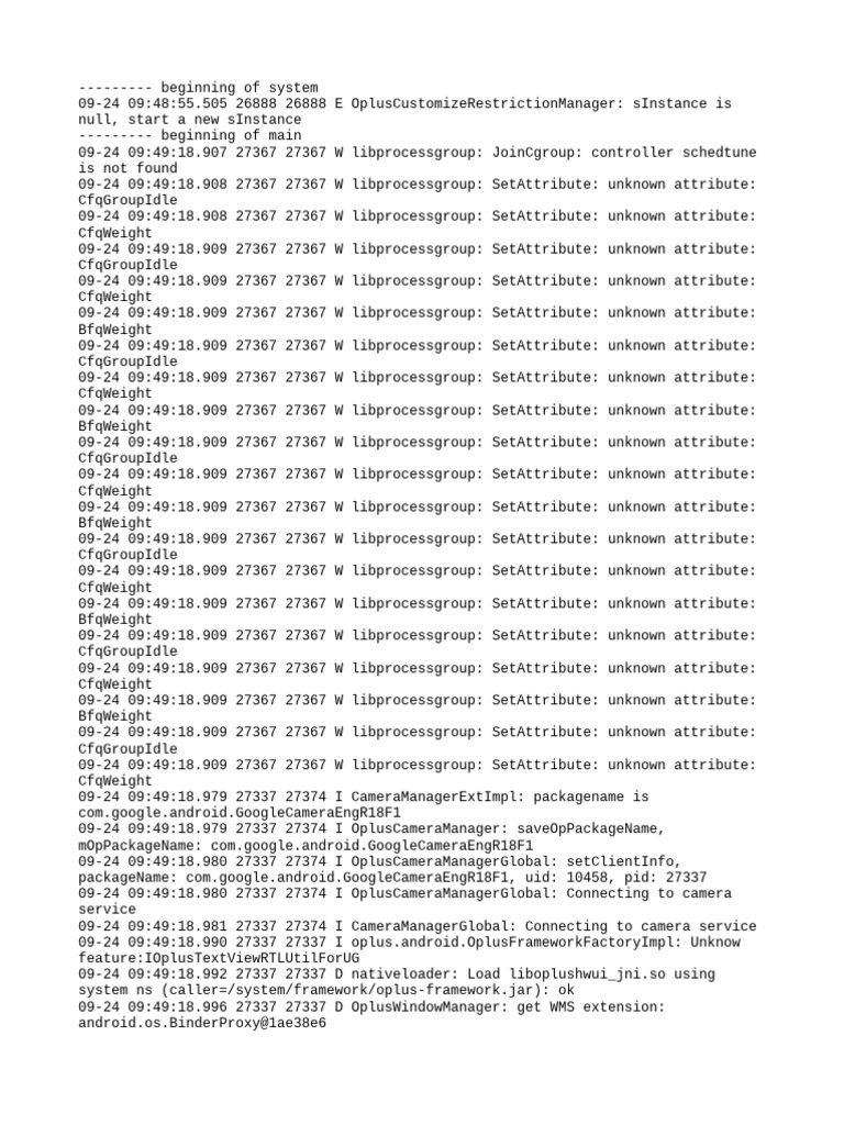 Log Cat 1758687558880 | PDF | Computer Science | System Software