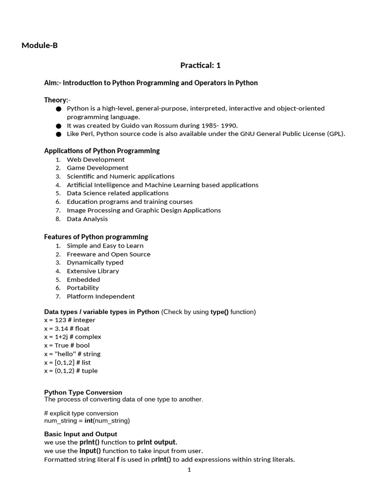 Handout Writing - Practical 1-To-6 24-09-25 Computer and Python Lab ...
