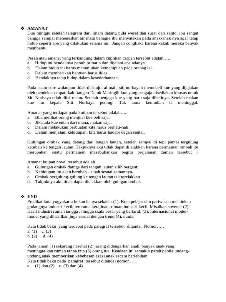 Makna Gek Ayu dalam Cerita Pendek | PDF