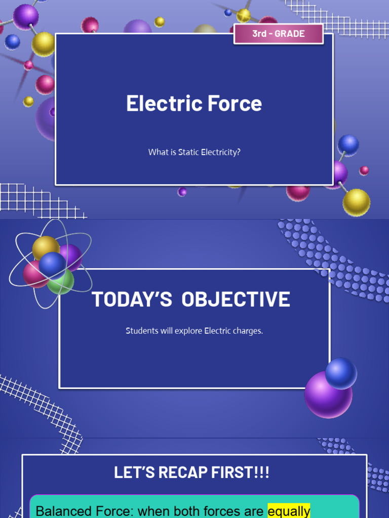 Edited - Electric Force Day 3 | PDF