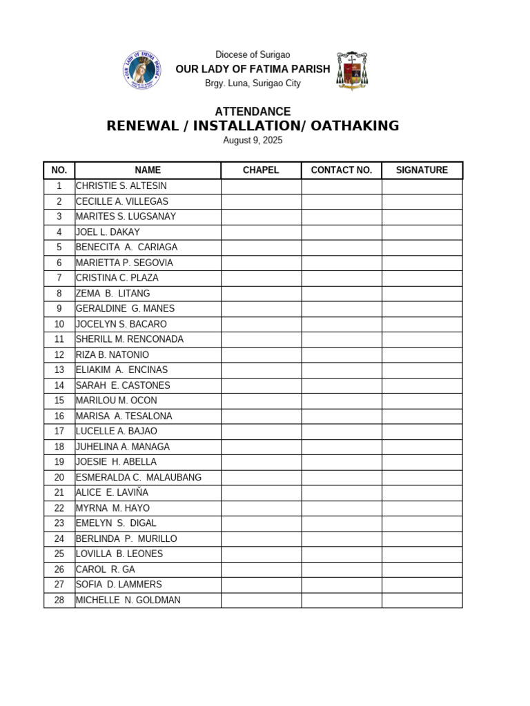 Attendance 2 | PDF