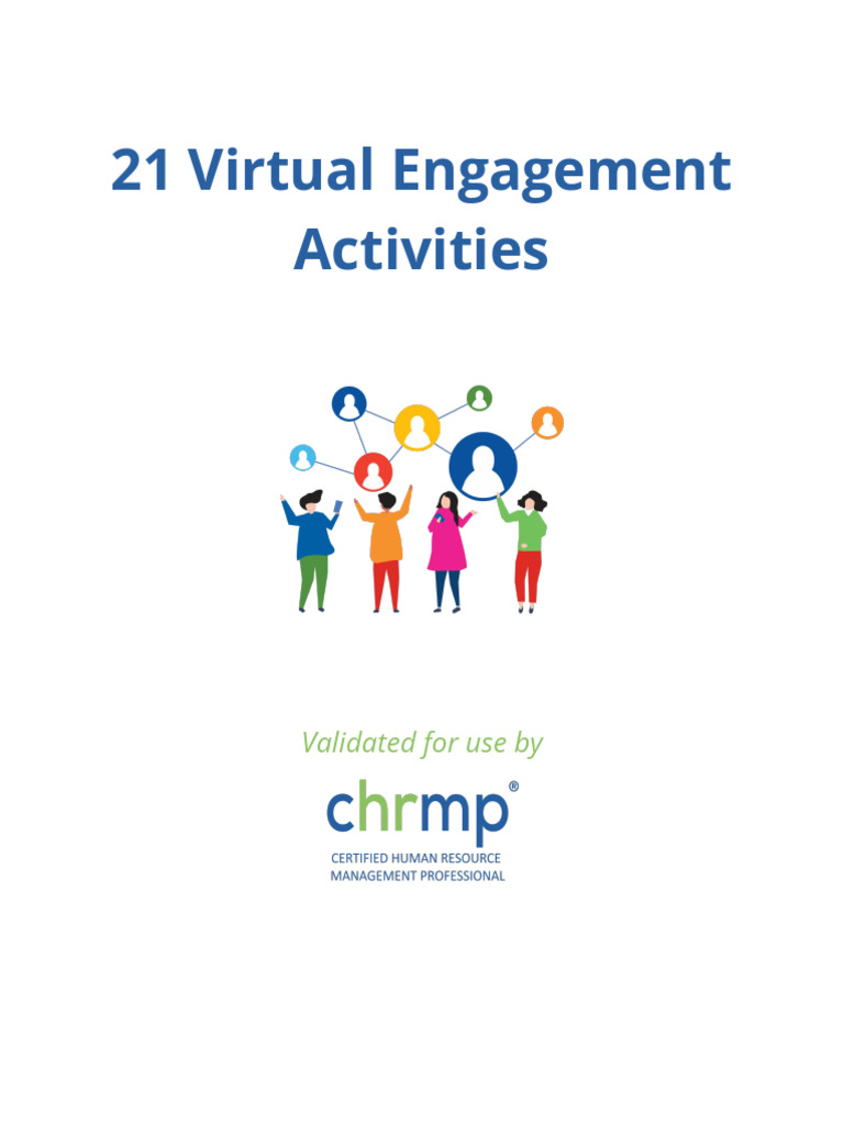 21 Virtual Employee Engagement Activities | PDF
