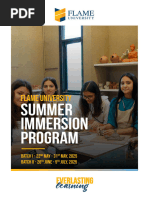 FLAME University Summer School Courses | PDF | Human Communication ...