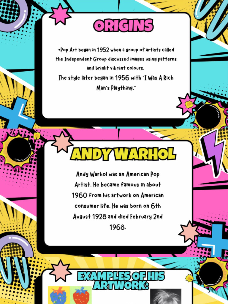 Pop Art Presentation | PDF