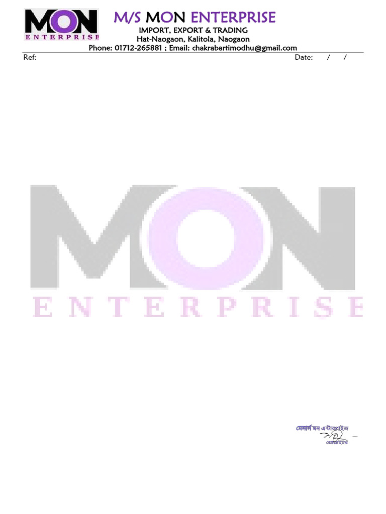 Mon Enterprise Pad | PDF