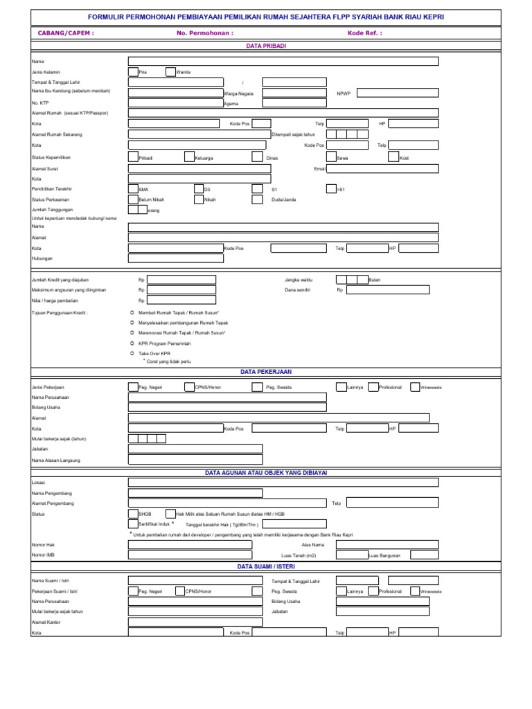 Form Brks 2025 | PDF