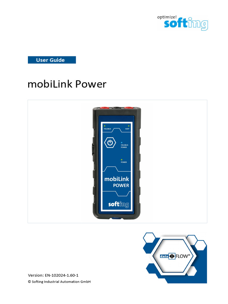 DataFLOW MobiLink Power UserGuide en V1 60-1 | PDF | Command Line Interface | Power Supply
