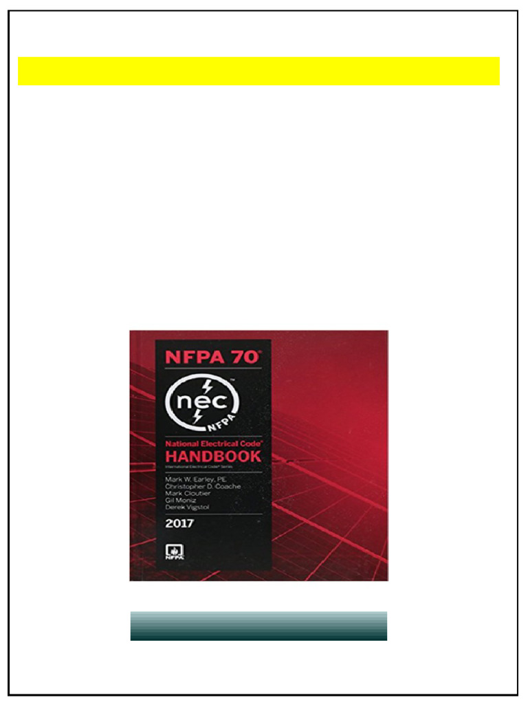 NEC 2017 Handbook 1st Edition Cengage: 4.9 Out of 5.0 (54 Reviews ...