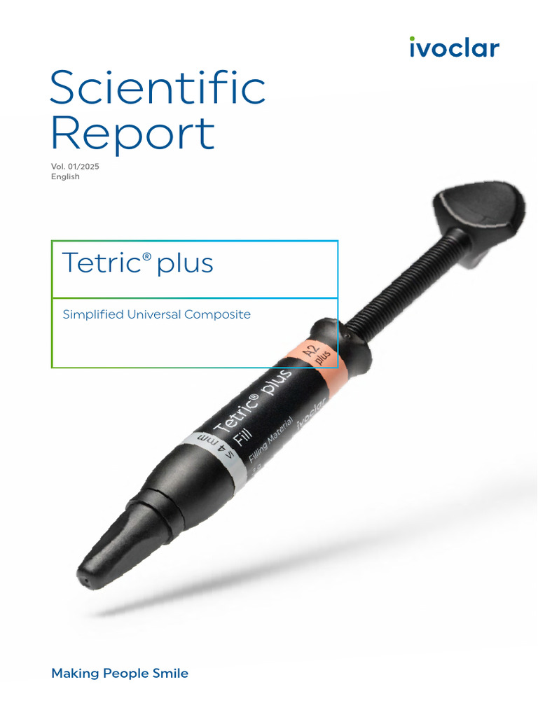 Tetric Plus: Efficient Universal Composite | PDF | Dental Composite ...