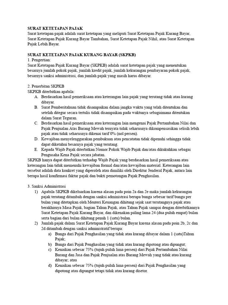 RMK KLP4 Pajak | PDF