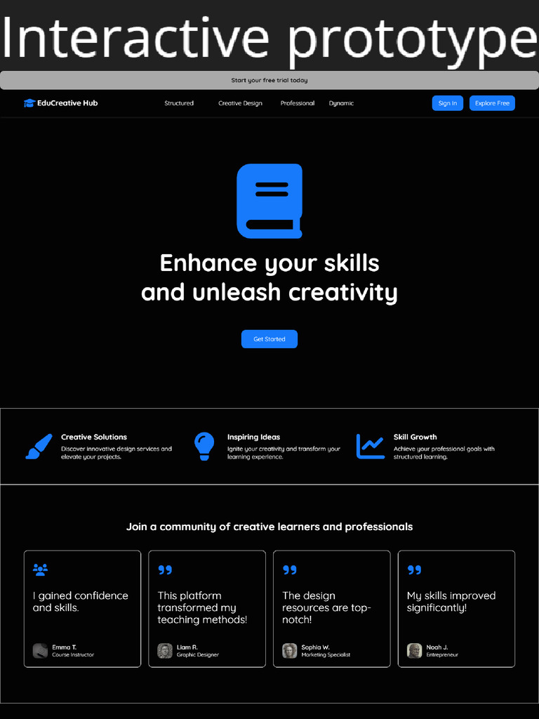 EduCreative Hub | PDF