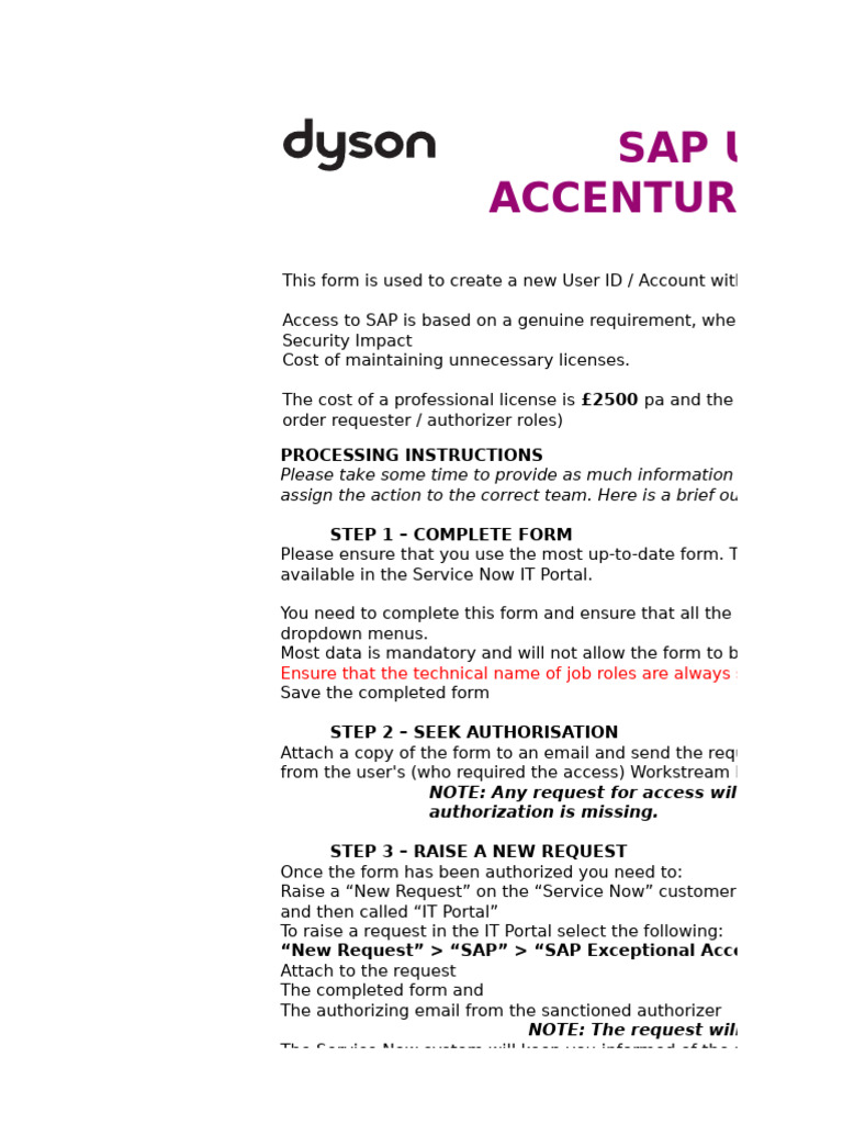 SAP User Account Creation Process | PDF | Email Address | Computing