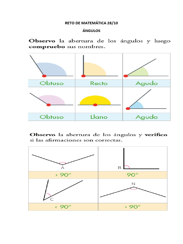 ÁNGULOS | PDF