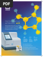 Afinion HbA1c Error Code Troubleshooting | PDF | Assay | Nature