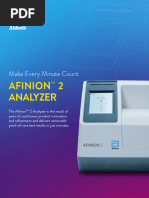 Afinion HbA1c Error Code Troubleshooting | PDF | Assay | Nature