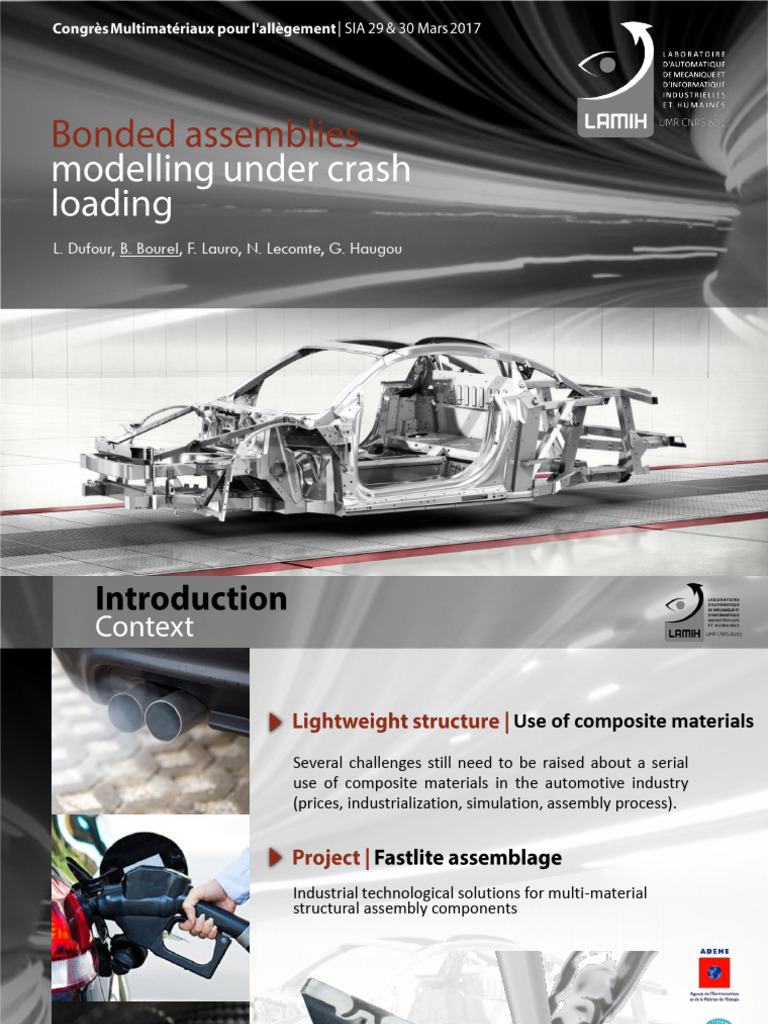 Crash Loading in Bonded Assemblies | PDF | Mechanical Engineering ...