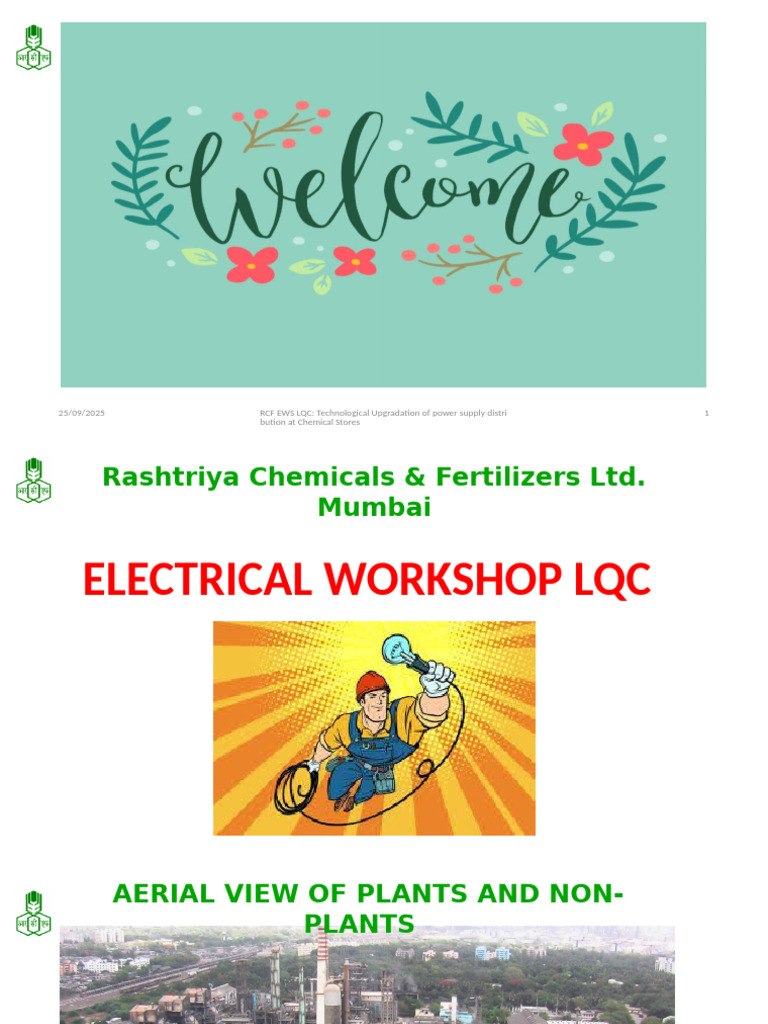 Power Supply Upgrade at RCF Chemical Stores | PDF | Fuse (Electrical ...