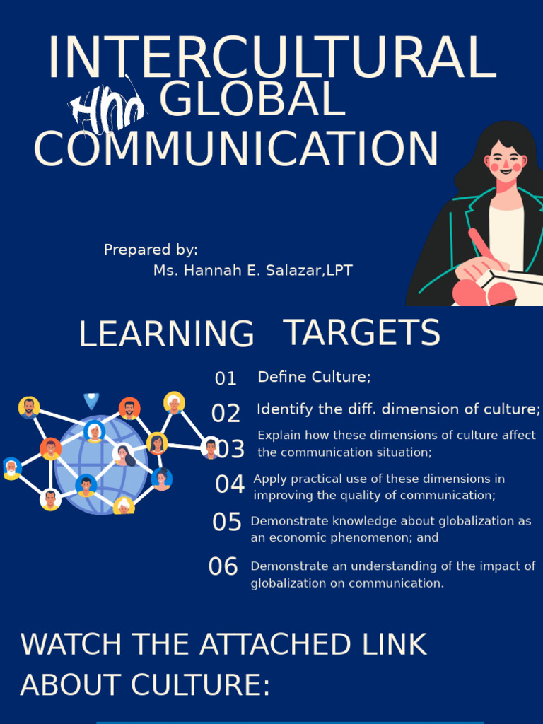 Lesson 3 Intercultural and Global Communication | PDF | Globalization ...