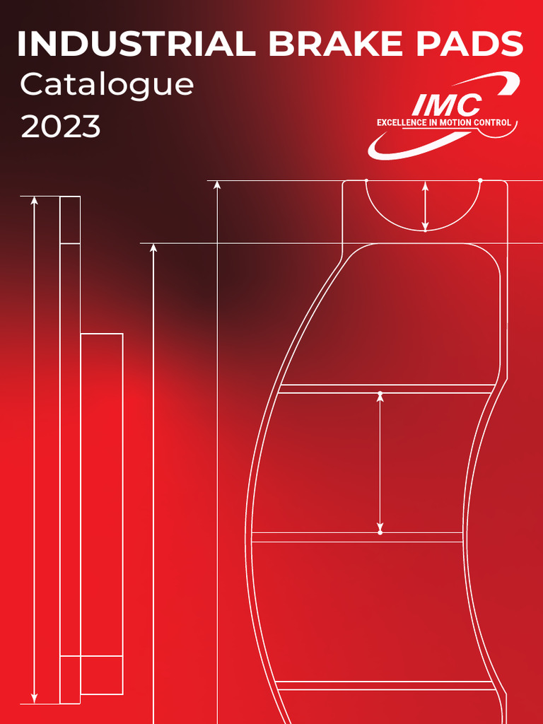Imc Industrial Brake Pads 2023 | PDF | Vehicles | Vehicle Parts
