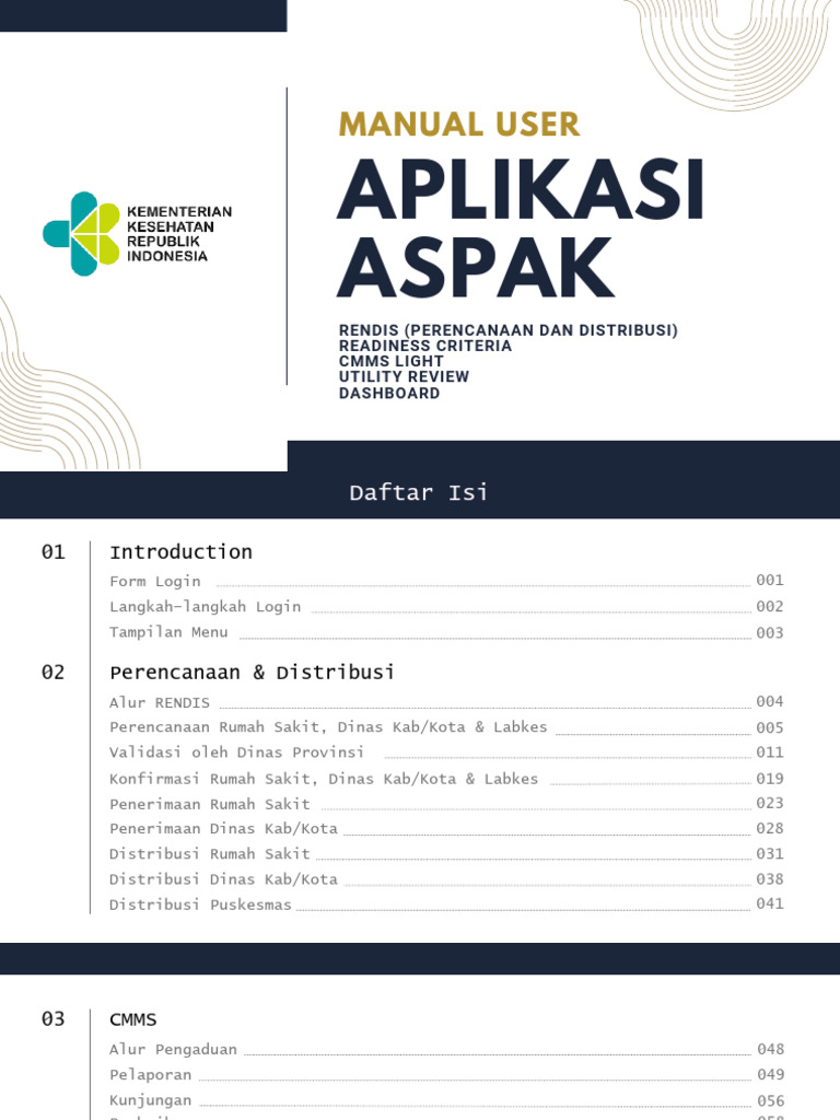 Buku Petunjuk ASPAK SIhren Sophi Inpuls | PDF