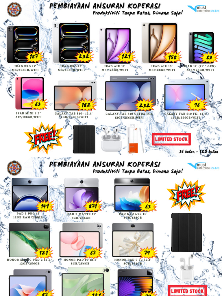Promo Laptop 062025 (Koguru) | PDF | I Pad | Computer Hardware