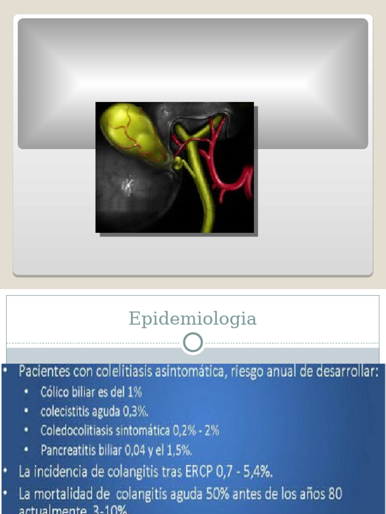 Expo Colangitis, Definicion, Clasificacion y Manejo | PDF | Hígado ...