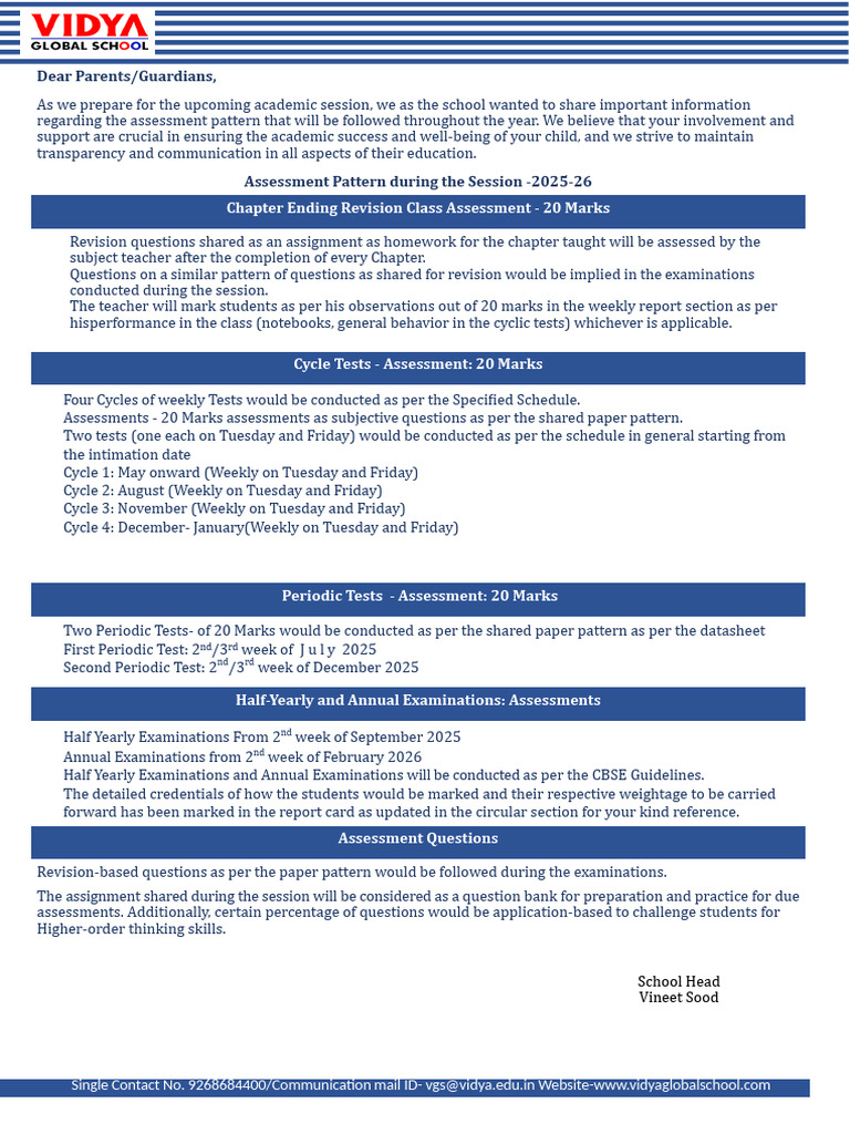 FA3 Question Paper Guidelines 2025 | PDF