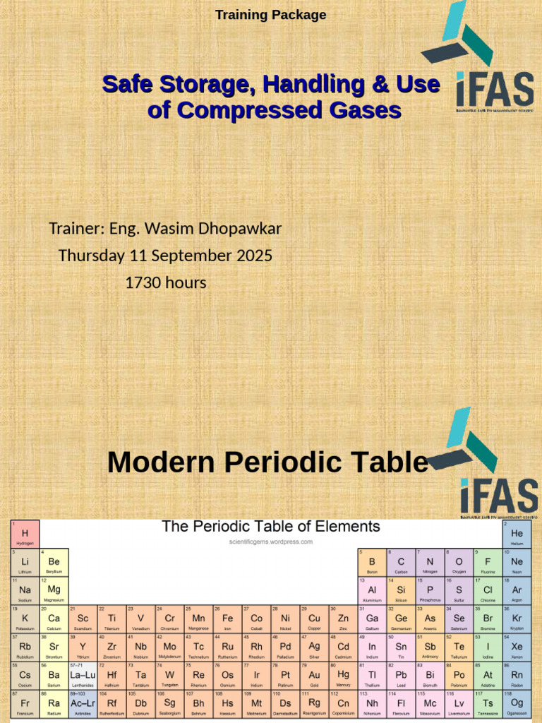 Safe Handling of Compressed Gases | PDF | Gases | Chemical Process ...