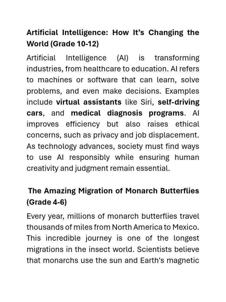 Informational Text For Pecha Kucha | PDF