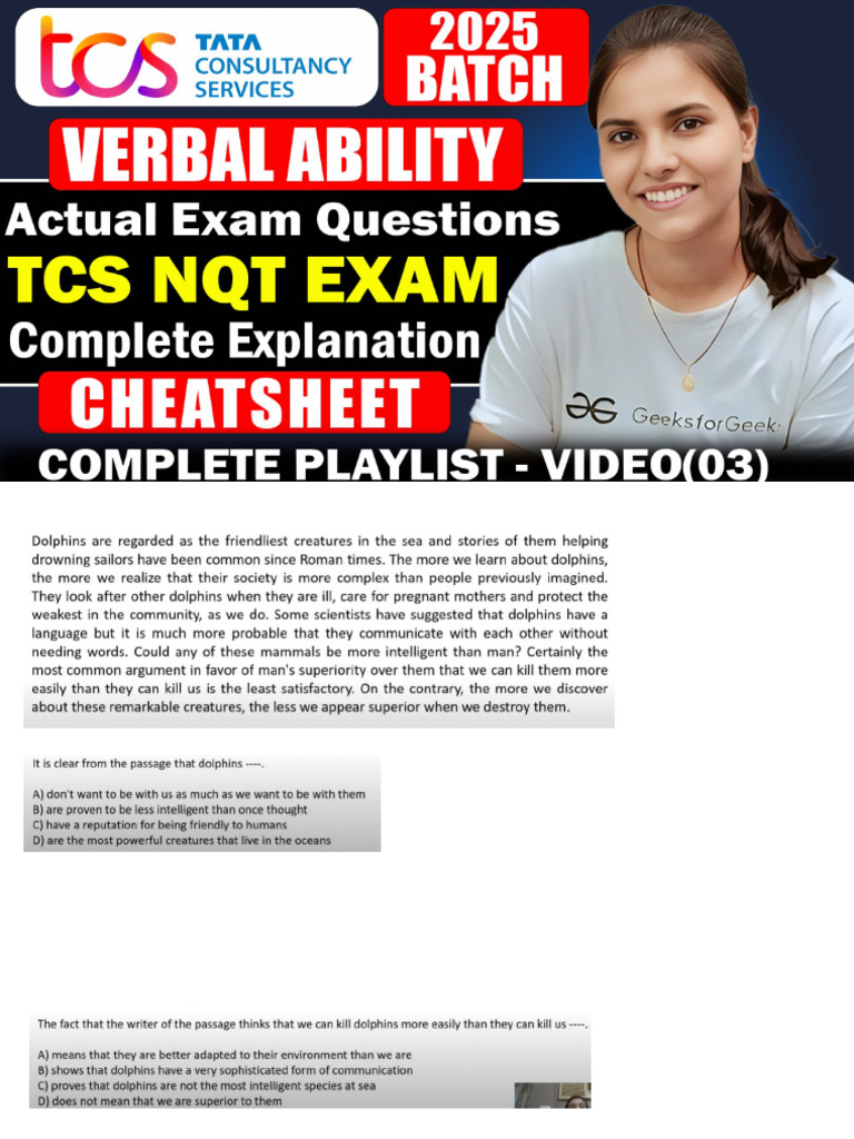 Tcs Nqt Verbal 2 Pdf