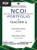 List of Ncoi With Sample Annotation For T-6 | PDF | Constructivism ...