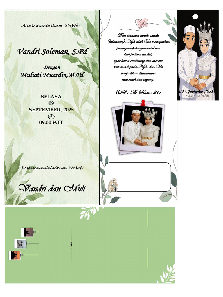 01 Desain Undangan by BUGIS Design | PDF