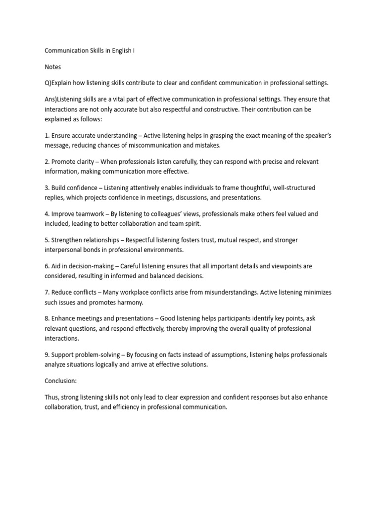 CSE I Notes | PDF