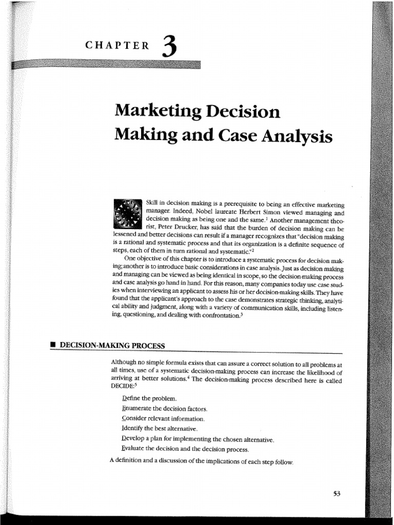 Marketing Decision | PDF