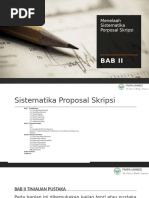 Struktur dan Contoh Bab 2 Skripsi | PDF