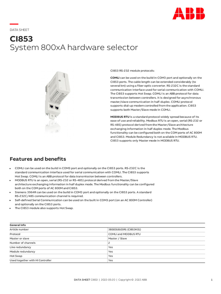 Product CI853 | PDF | Computer Science | Computer Architecture