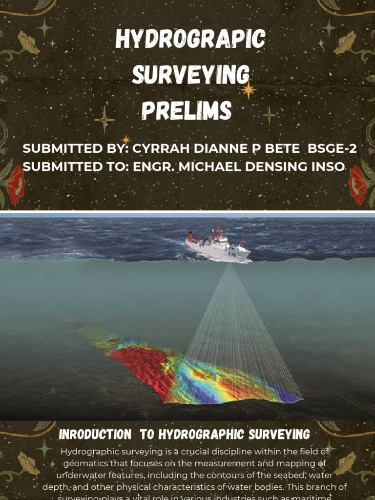 Introduction to Hydrographic Surveying | PDF | Hydrography | Surveying