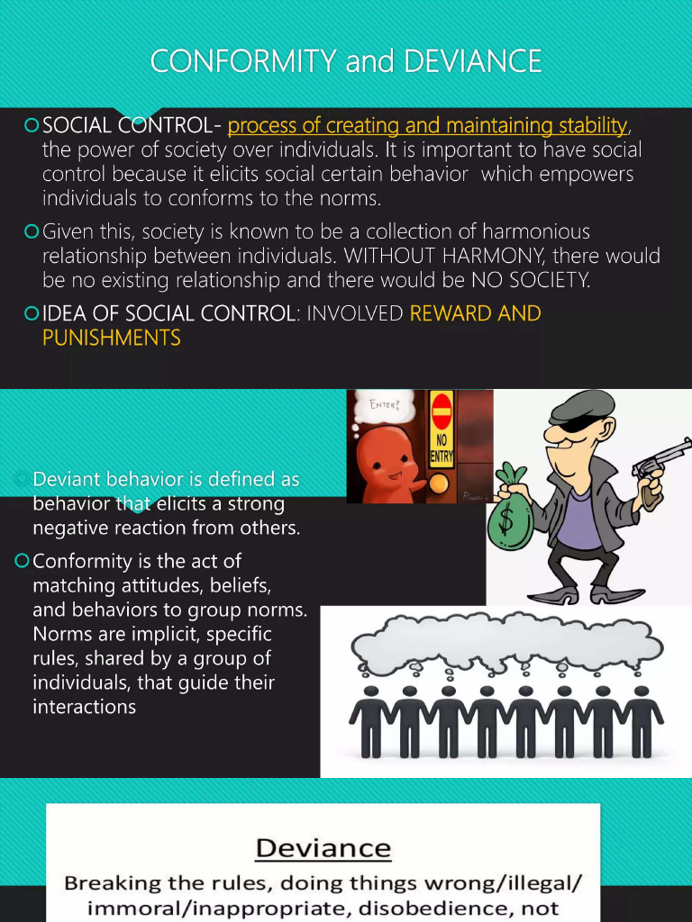Conformity and Deviance | PDF