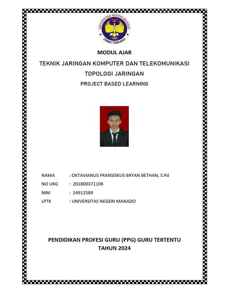 Modul Ajar Topologi Jaringan TKJ | PDF