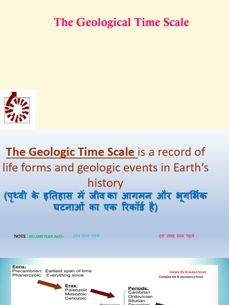The Geological Time Scale BSS | PDF