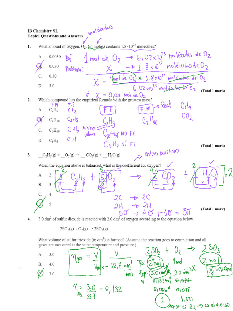 Ib Stoich Chem - Resuelto | PDF