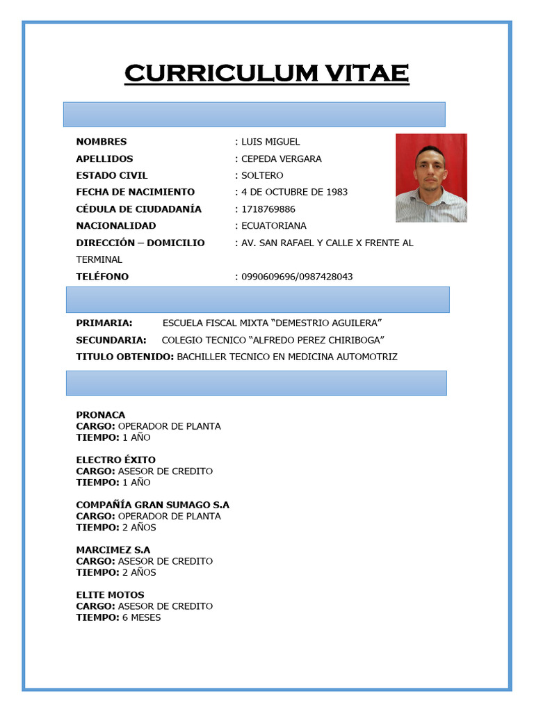 Curriculum Vitae... 1 | PDF